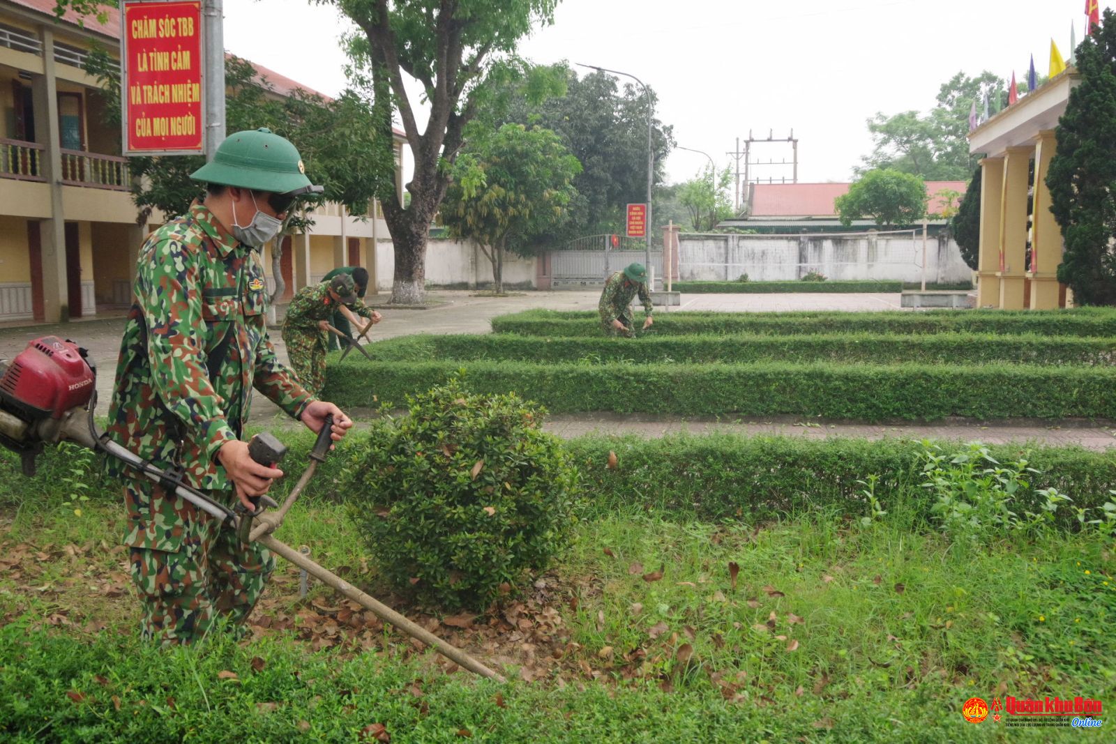 Bộ đội Hậu cần tận tình tri ân
